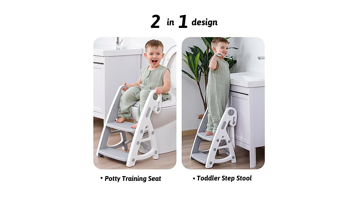 Beavtaens 2 in 1 Potty Training Seat for Kids