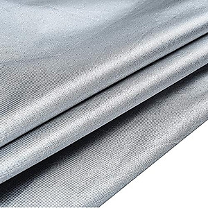 ANMINY Waterproof Patio Chair Covers Outdoor High Back Stackable Dining Bar Stool Lawn Chair Cover Furniture Protector Sun Resistant - Black, Pack of 1