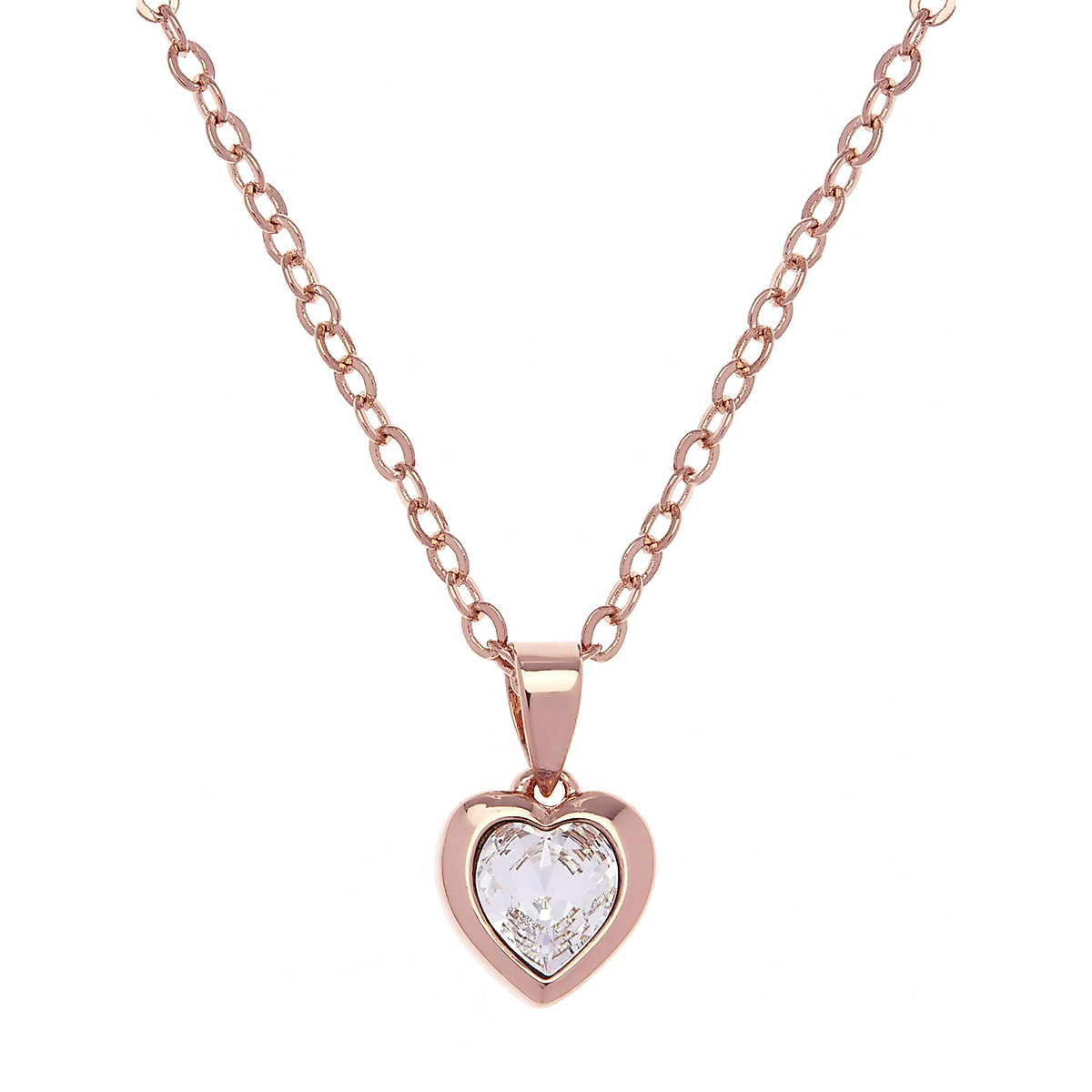 Ted Baker London Hannela Crystal Heart Pendant Necklace for Women