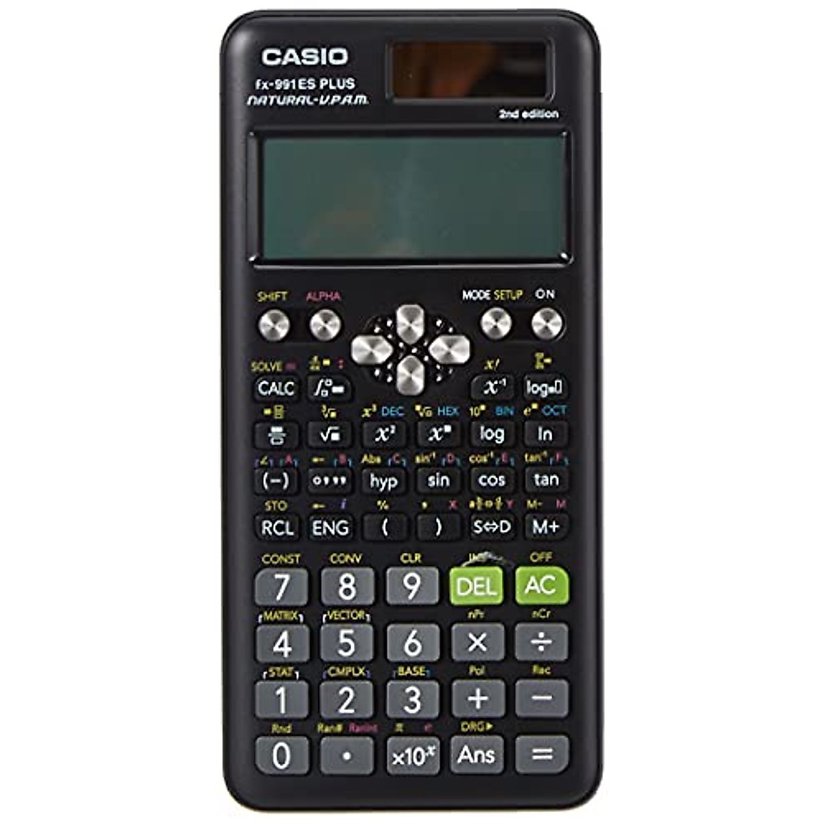 Casio fx-991ES Plus 2 Scientific Calculator with 417 Functions and Display, Natural