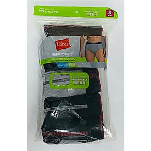 Hanes Ultimate Men's P5 Ultimate Breathable Brief-Assorted, Small