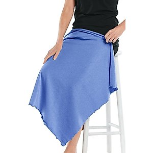 Coolibar UPF 50+ Savannah Sun Blanket - Sun Protective (One Size- Aura Blue)