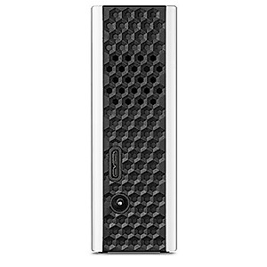 Seagate Game Drive STGG8000400 8 TB Portable Hard Drive - External - White, 4.6 in x 1.6 in x 7.8 in