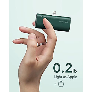 Charmast Small Portable Charger 5000mAh, Ultra-Compact 20W PD Fast Charging Power Bank Mini Battery Pack Compatible with iPhone 14/14 Pro Max/13/13 Pro Max/12/12 Pro Max/11/XR/X/8/7/6, and More