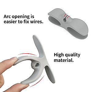 Cord Organizer for Appliances, 7 Pack Appliance Cord Winder Cable Organizer Stick On Appliances, 3 Extra Stickers