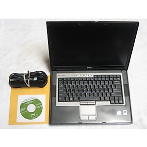 Dell Latitude D820 15.4" Laptop with Dell Reinstallation XP Professional Disk (Intel Duo Core 1.83Ghz, 80GB Hard Drive, 2048Mb RAM, DVD/CDRW Drive, WiFi, XP Professional)