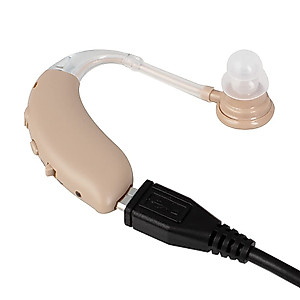 vinmax Hearing A𝐢d, Rechargeable Digital Hearing A𝐦pl𝐢f𝐢ër with Noise Cancelling, Volume Control Functions