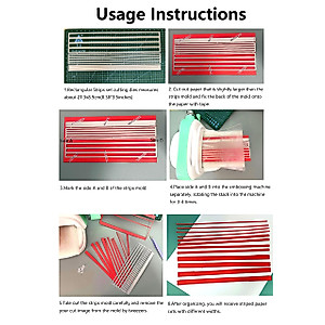 Mvchifay Cutting Dies Metal Stencils Scrapbooking Tool DIY Craft Carbon Steel Embossing Template for Paper Card Making (Rectangular Strips set-21.3x8.9cm)