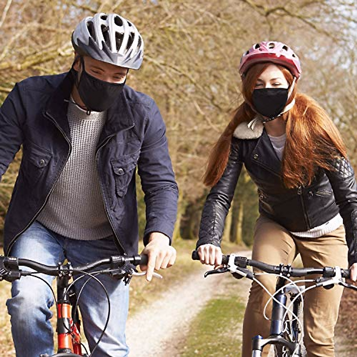 HEROBIKER 3PCS Reusable Cloth Face Mask Comfort Washable Masks - Breathable Comfort, Machine Washable Safety Mask, Cloth Masks Face Shield Mouth Protection Banada Balaclava