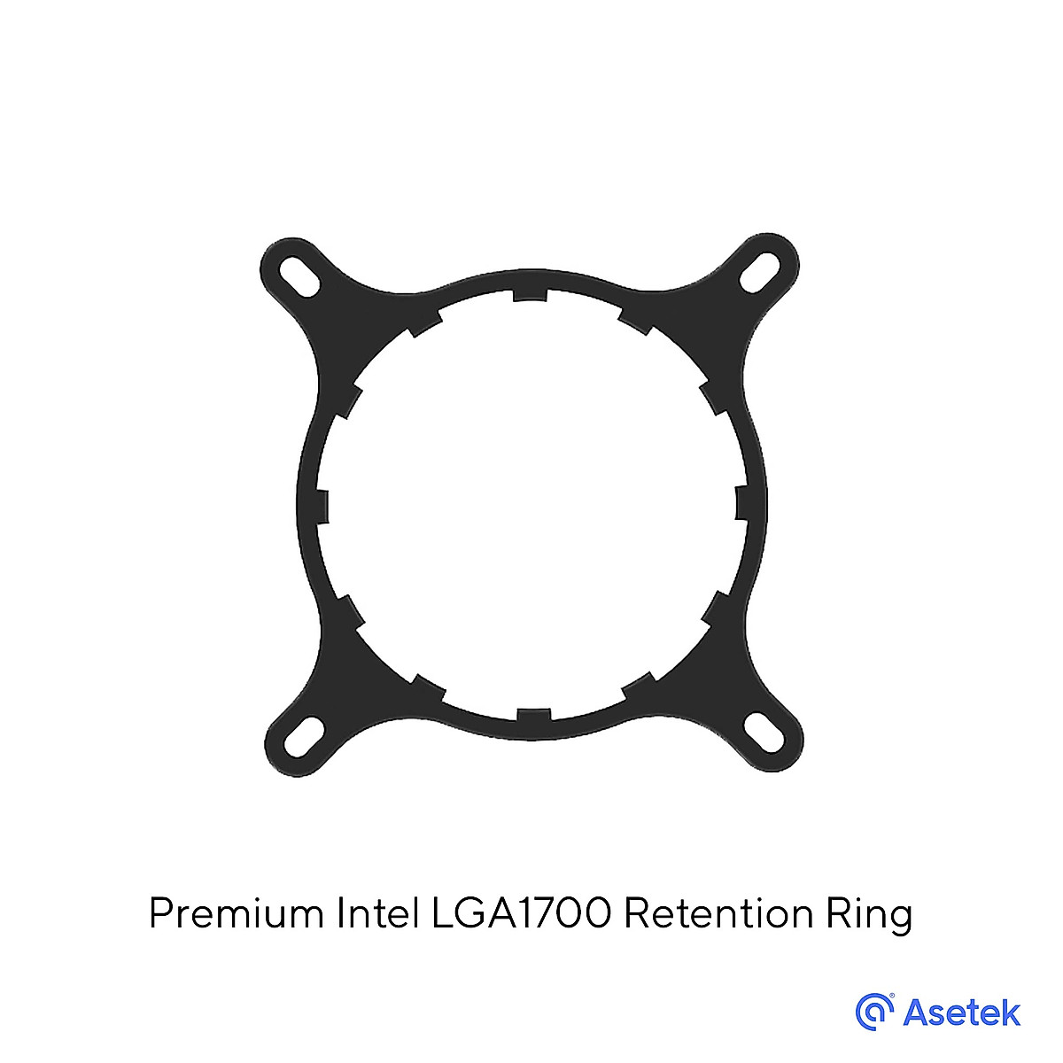 Premium Intel LGA1700 Retention Kit for Asetek-Based Liquid Coolers – Kit with Premium Finish Plus Easy Installation