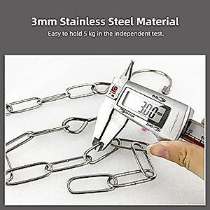 [Pack of 4pcs] WAIKAS Storage Hanger Stainless Steel for Cloth,Ten-Ring Tiered Storage, Saves 9 Times Space, Bedroom Closet Organizer, Suitable for College dorms