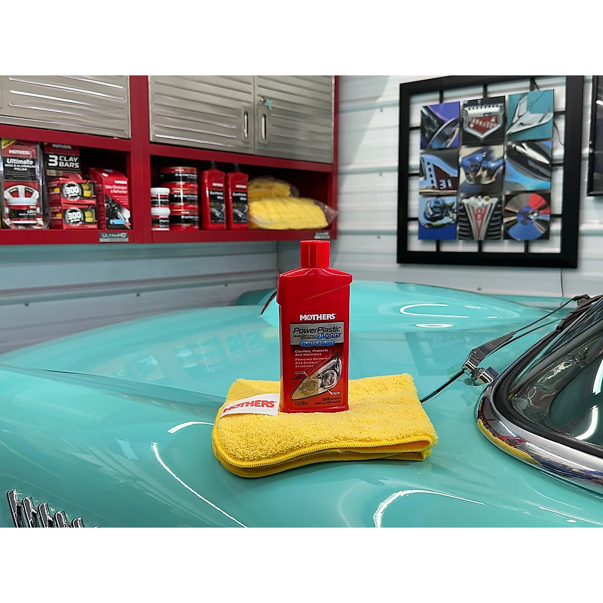 Mothers 08808 PowerPlastic 4Lights - 8 oz