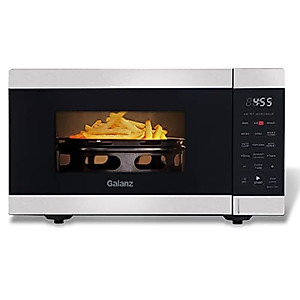 Galanz 0.9 Cu. Ft Air Fry Microwave Stainless Steel