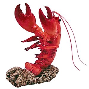Lobster Wine Bottle Holder, Nautical Décor, Freestanding Tabletop Decoration, 7.5 Inches
