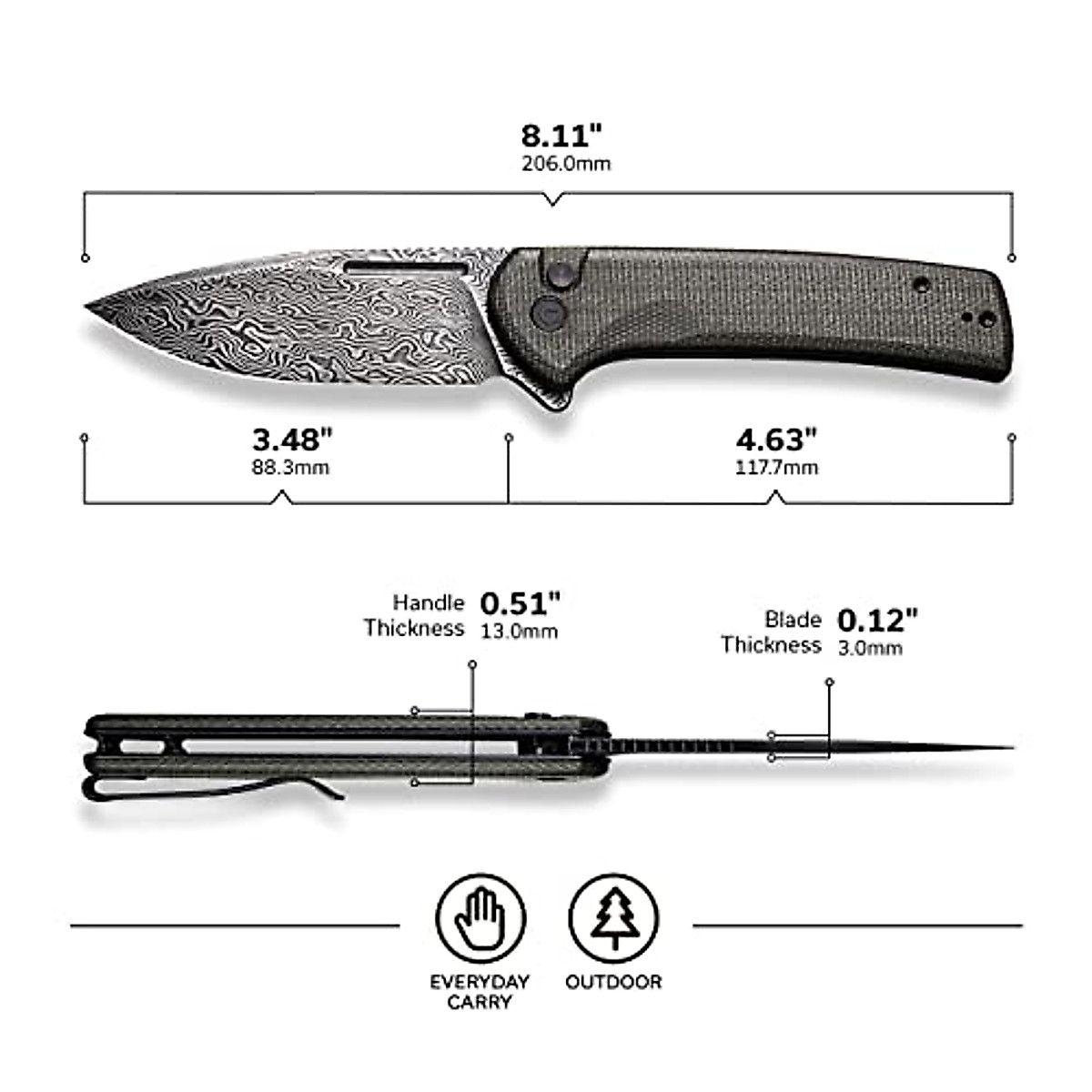 CIVIVI Elementum Bundled Conspirator, Great EDC Knife Set