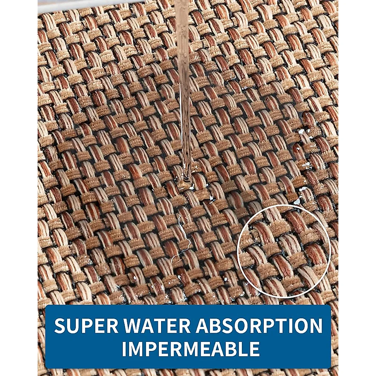 Kitchen Rugs and Mats, Washable Non-Skid Kitchen Mats for Floor, Large Runner Rugs for Kitchen Floor, Front of Sink, Hallway, Laundry Room (Beige, 20"x70")