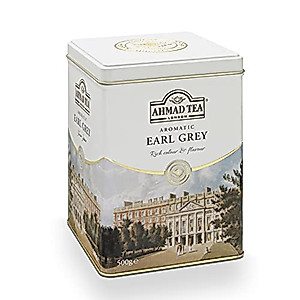 Ahmad Tea Earl Grey Aromatic Loose Tea, Ceylon Caddy, 17.6 Oz
