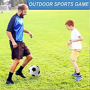 Anzmtosn Mini Soft Toddler Soccer Ball, 3 Pack 6" Little Soccer Balls for Toddlers & Babies, Baby Soccer Balls Pair Bulk Perfectly with Toddler Soccer Goal Toys, Beach Balls, Pool Balls with Air Pump