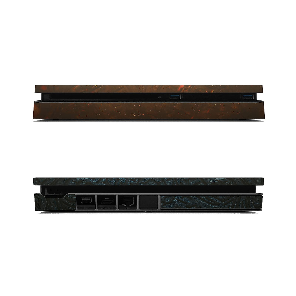 Head Case Designs Officially Licensed Assassin's Creed Logo Valhalla Key Art Matte Vinyl Sticker Gaming Skin Decal Cover Compatible With Sony PlayStation 4 PS4 Slim Console and DualShock 4 Controller