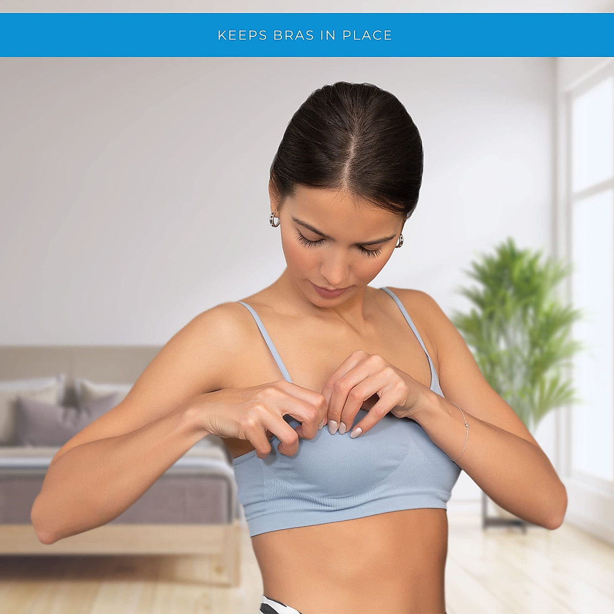 Premium Roll On Body Glue for Skin 1 Pack of Liquid Fashion Tape, Butt Glue for Dancers, 2oz Body Glue for Clothes & Fashion, Sweat Resistant Skin Adhesive, Sock Glue, Wig Glue, Residue Free