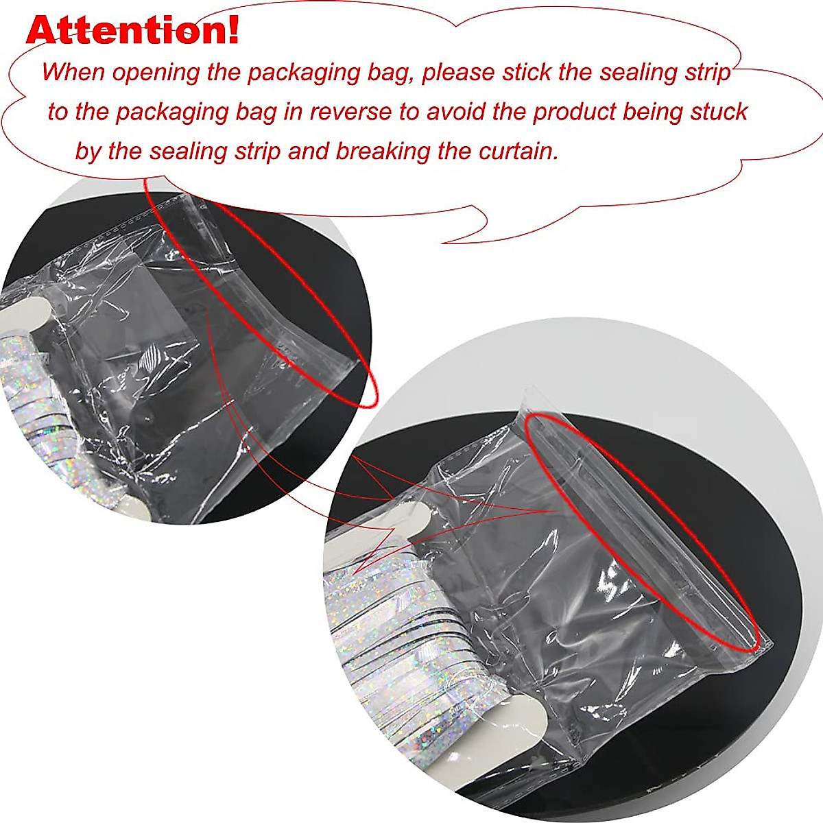 White Fringe Backdrop Curtain for White Party Decorations -6.5x6.5ft, Pack of 2 | LILF White Curtain Backdrop Tinsel Streamers for Birthday Bridal Baby Shower Graduation Euphoria Photobooth Props