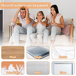 20Pcs Anti Shake Headboard Stoppers for Wall Wall Protector from Furniture Wall Protector from Furniture Bed Noise Stoppers Bed Frame Noise Bumper Square EVA Headboard Stabilizer Pad, Black and White