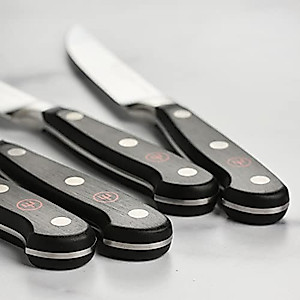 Wusthof Classic Steak Knife Set with Wood Case (8 Piece)