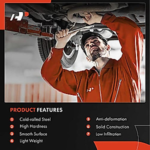 A-Premium Rear Differential Cover with Gasket Compatible with F-150 Heritage, Transit-150, Transit-250, Transit-350 HD, Expedition, E-150 Econoline Club Wagon & Lincoln Navigator, Mark LT, Blackwood