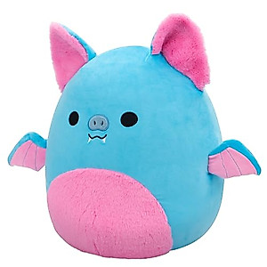 Squishmallows Original 16-Inch Boyle Blue Fruit Bat - Official Jazwares Plush (Large)