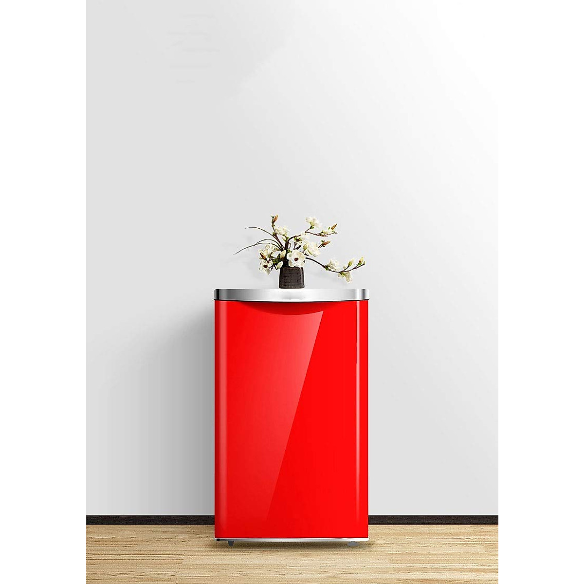 Compact Refrigerator Fresh Freezer 1 Door 72 Liter Compact Cooler Warmer Thermoelectric Mini Fridge for Bedroom Office Car Dorm Kids Cosmetics - Portable Can Cooler Skincare Fridge