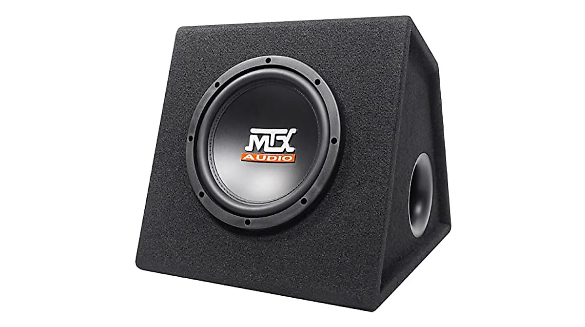 MTX Audio RTP8A 8-Inch Powered Subwoofer with Bass Control