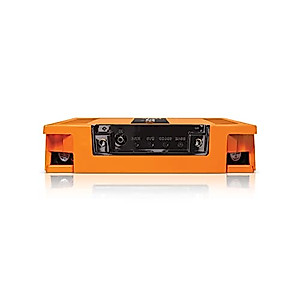 Electra 1-Ch. Vehicle Audio Bass Amp - 8800WRMS D Class High-Powered Mono Bass Amp w/Subsonic & Low Pass Filters Stable @ 1 Ohm, LED Indicators, Sound Specialization, Orange - BANDA 8K81OHMORANGE