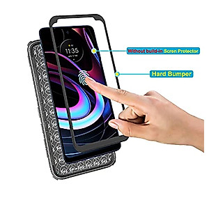 Asuwish Phone Case for LG V60 ThinQ V60ThinQ 5G G9 Thin Q Cover Hybrid Rugged Shockproof Hard Drop Proof Full Body Protective Heavy Duty Mobile Cell Accessories LGV60 V 60 60ThinQ 60V Women Men Black