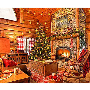 Vocevos 2Pack Globe String Lights Outdoor Waterproof Brighter 200 LED 66FT Hanging Christmas Lights Indoor Decorative Fairy Lights Shatterproof for Patio Backyard Tree Extendable Stable Plug in