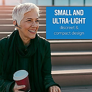 BlueParrott M300-XT Noise Cancelling Hands-free Mono Bluetooth Headset for Mobile Phones with up to 14 Hours of Talk Time for On-The-Go Mobile Professionals & Drivers