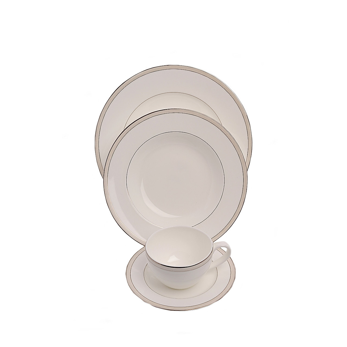 THB Products 2 Piece Modern Dinnerware Plate Upright Display Stand Holder (Item# 101176)