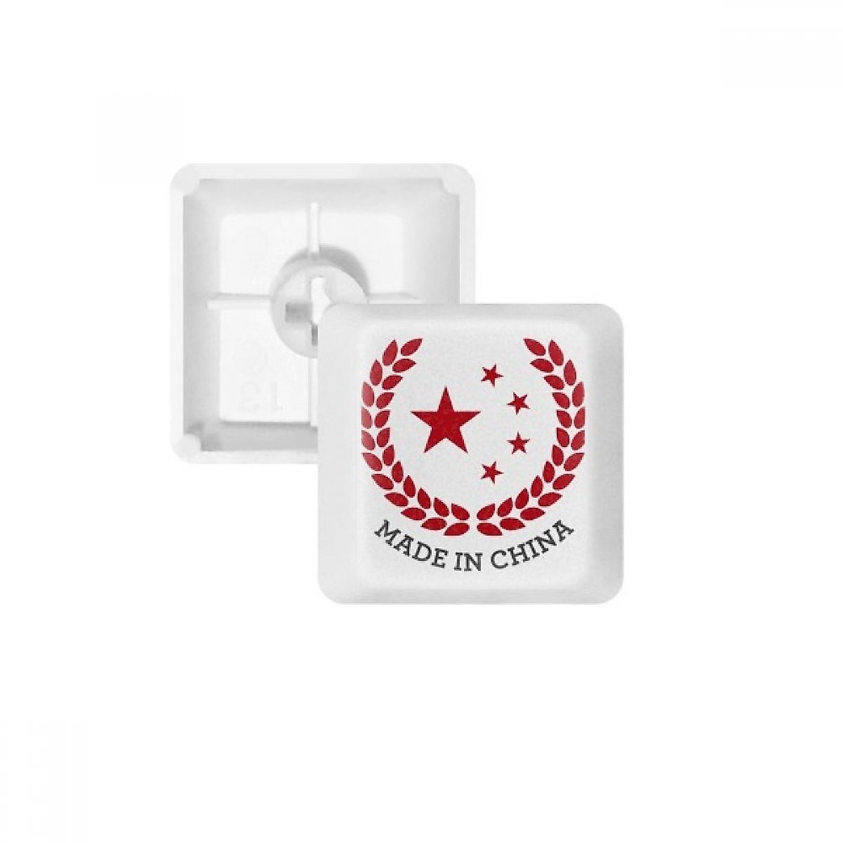 DIYthinker Made in China Stars Wheat Rice Red Keycap Mechanical Keyboard PBT Gaming Upgrade Kit