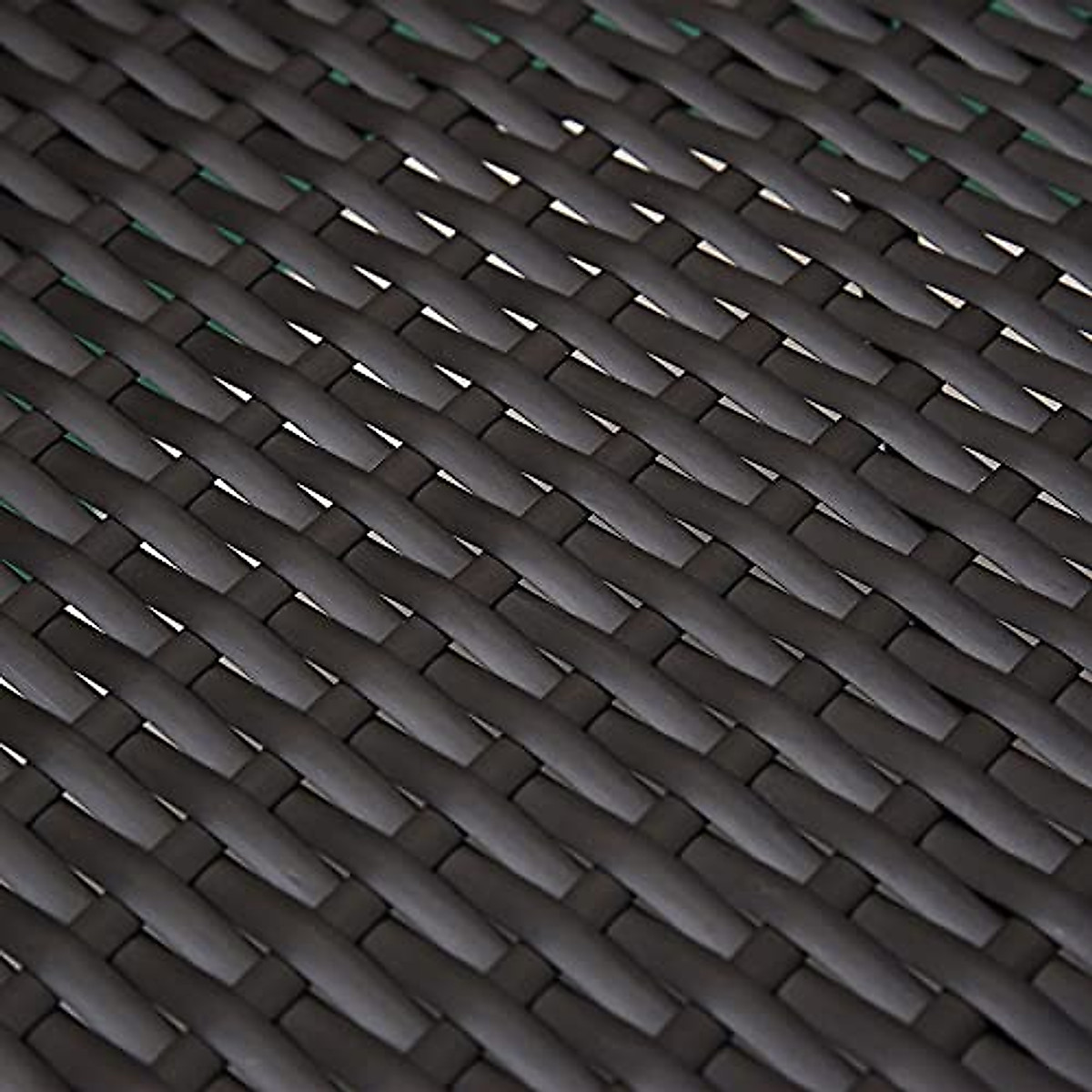 Outsunny 2 PCS Rattan Wicker Dining Chairs with Cushions and Anti-Slip Foot, Patio Stackable Chairs Set for Backyard, Garden, Lawn, Dark Coffee