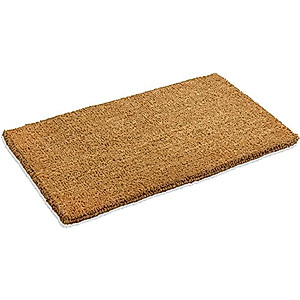 Kempf Natural Coco Coir Doormat, 22-inch by 36-inch, 1" Thick Low Clearance
