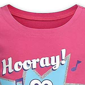 Sesame Street Elmo Girls’ Birthday T-Shirt for Infant and Toddler - Red