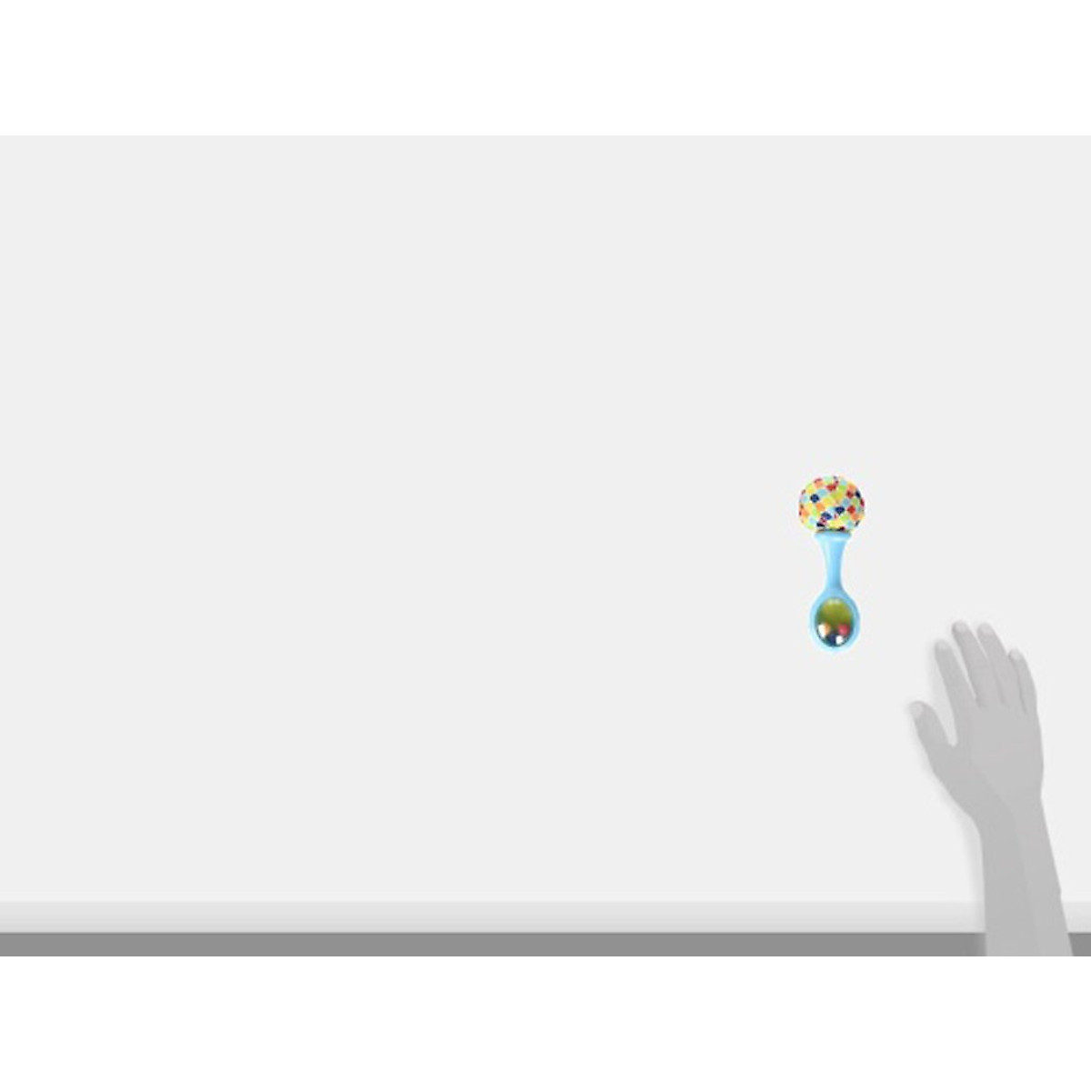 Fisher-Price Maracas, Set Of 2 Newborn Toys, Blue And Orange, Rattle 'N Rock Maracas, Baby Toys For Ages 3+ Months