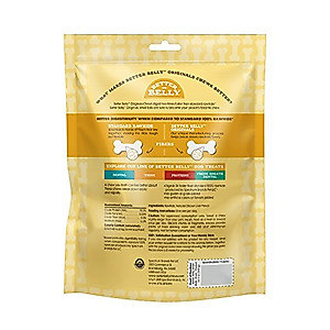 Better Belly Chicken Liver Small Rawhide Rolls, 20-Count