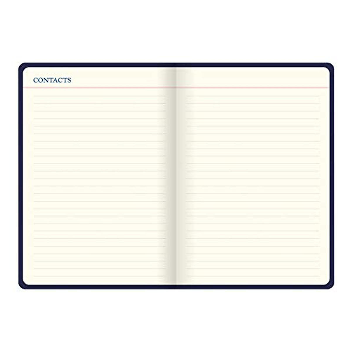 LETTS Icon A5 5 Year Diary, Cream Paper, 384 Pages, 8.25 x 5.75 x 0.75 Inches, Navy (B090024), gold