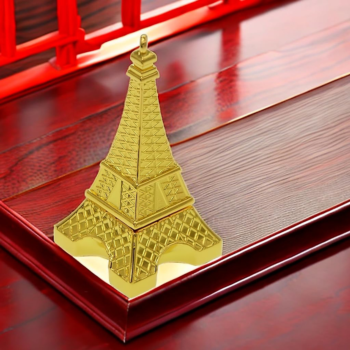 WooTeck 64GB Metal Eiffel Tower USB Flash Drive Golden