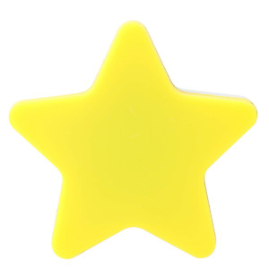 4 Pack WarmWhite-LED Plug-in Night Light for Kids - Light Sensor Controlled Dusk to Dawn Plug-in LED Night Lights - Pentagram Shaped Lamp Take Good Care Children Sleep