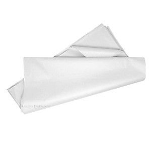 Flexicore Packaging | Gift Wrap Tissue Paper | Size: 15x20 | Acid Free (White, 100 Sheets)