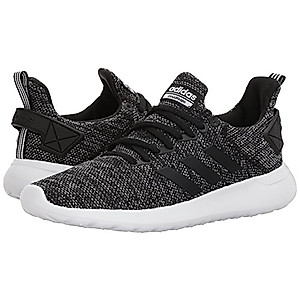 adidas Men's Lite Racer BYD Running Shoe, Black/White/Black, 8.5 M US