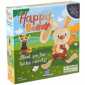 Blue Orange Happy Bunny Cooperative Kids Game,36 months to 96 months