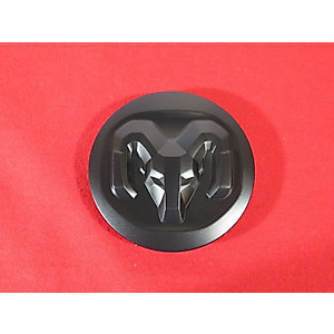 Mopar 19-20 Dodge RAM 2500 3500 Black Wheel Center Caps Set of 4 New OEM