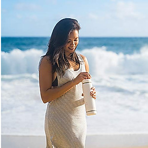 Infusion Pro Fruit Infuser Water Bottle Vacuum Insulated (20 oz) Stainless Steel : Fruit Infusion Recipe eBook : Bottom Loading Water Infuser for More Flavor : Easy Cleaning : Great Gift Water Bottle